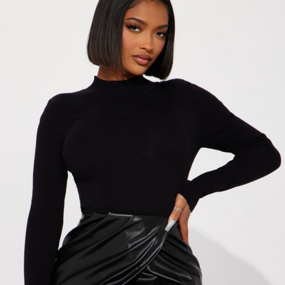 Fashion Nova | Dresses | Fashion Nova Willow Faux Leather Maxi Dress ...